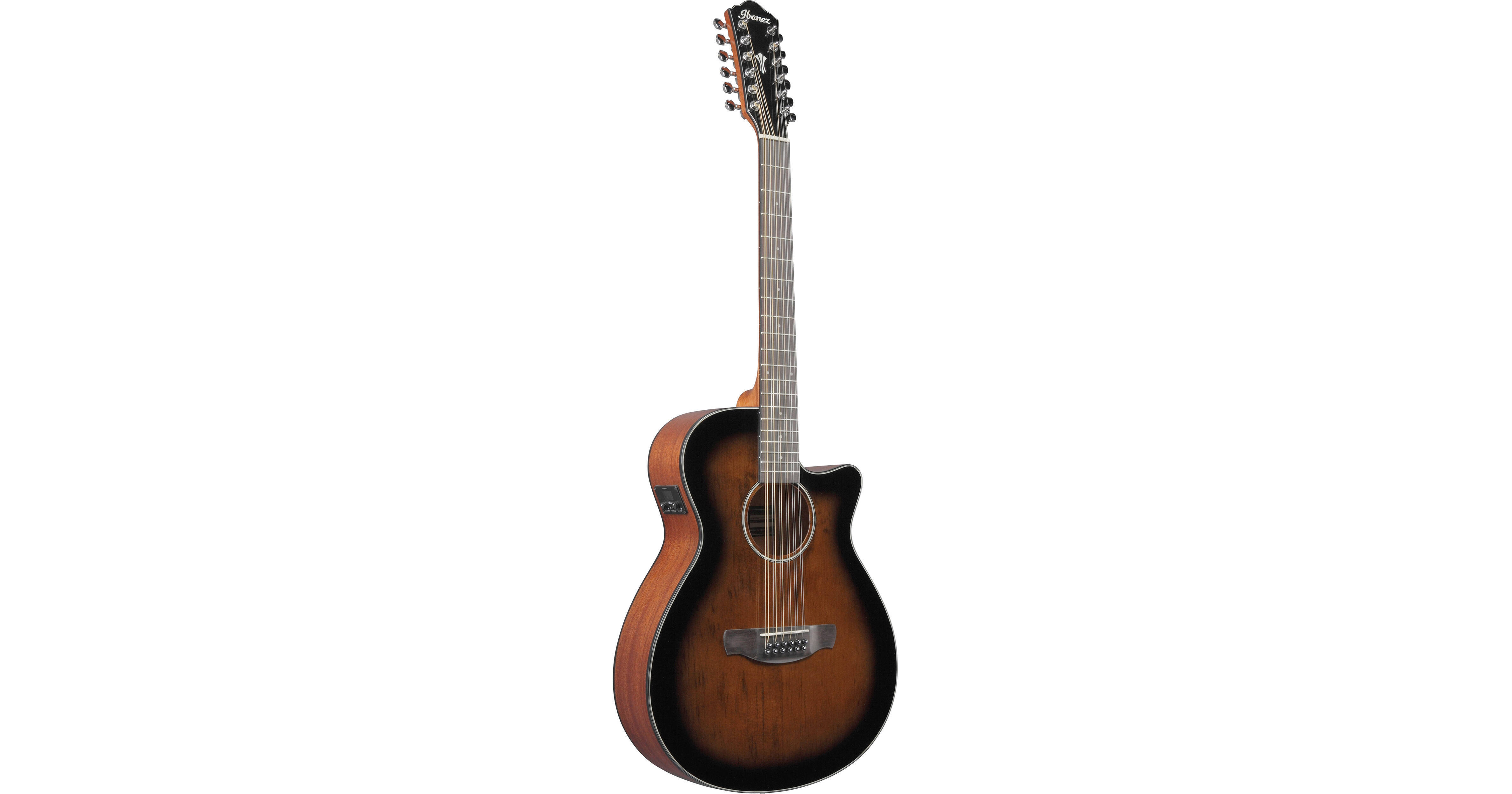 Ibanez 12-String Acoustic/Electric Cutaway AEG5012DVH B&H Photo