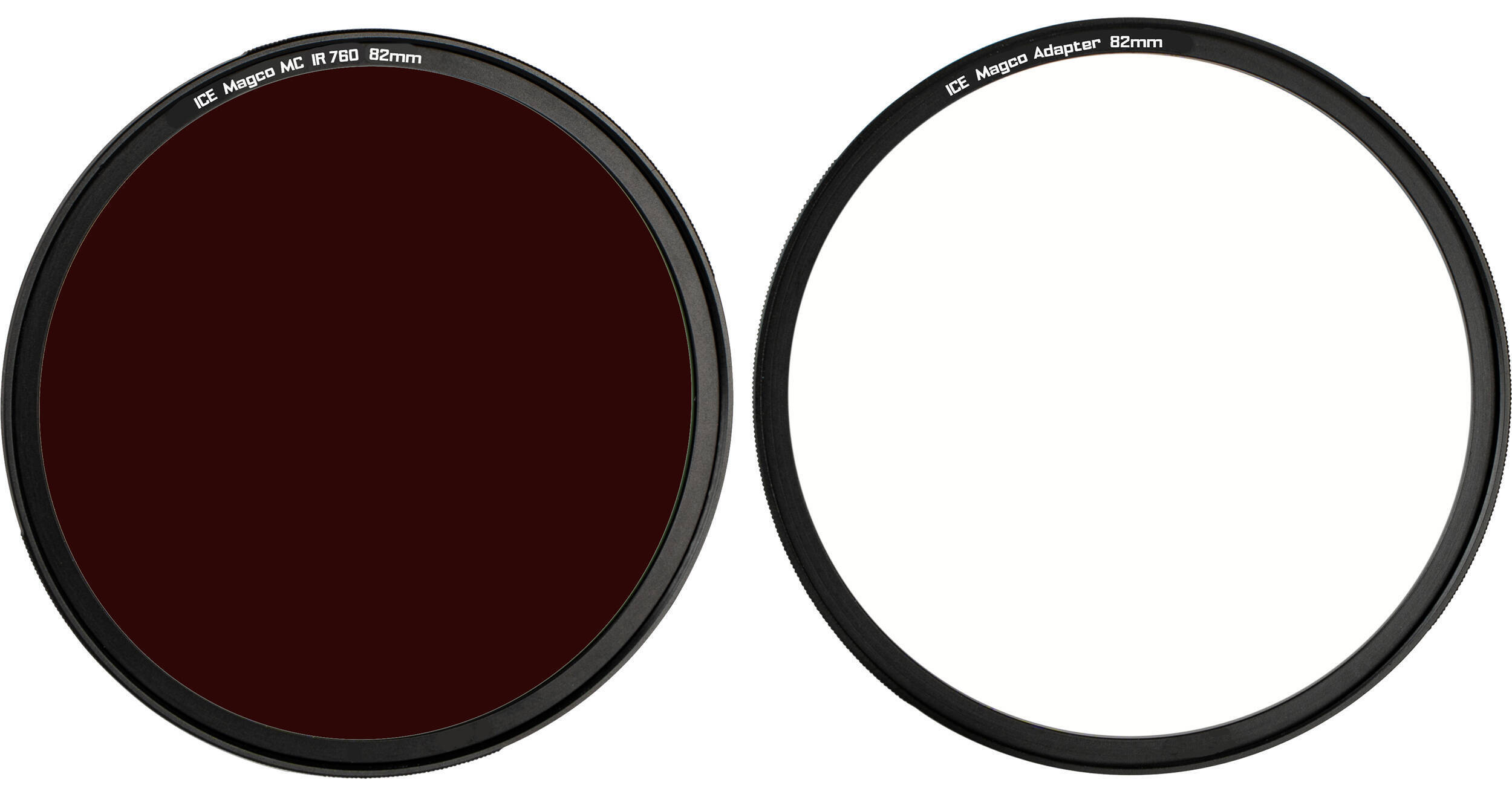 Ice 82mm Magnetic Infrared Filter & Magnetic Adapter IM-76082