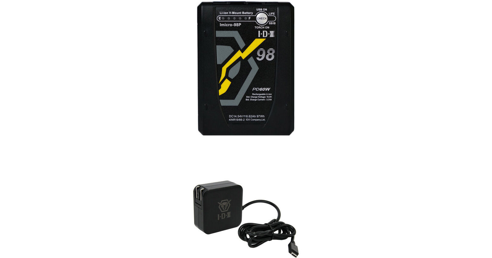IDX System Technology Imicro-98P 97Wh Battery Kit with UC-PD1