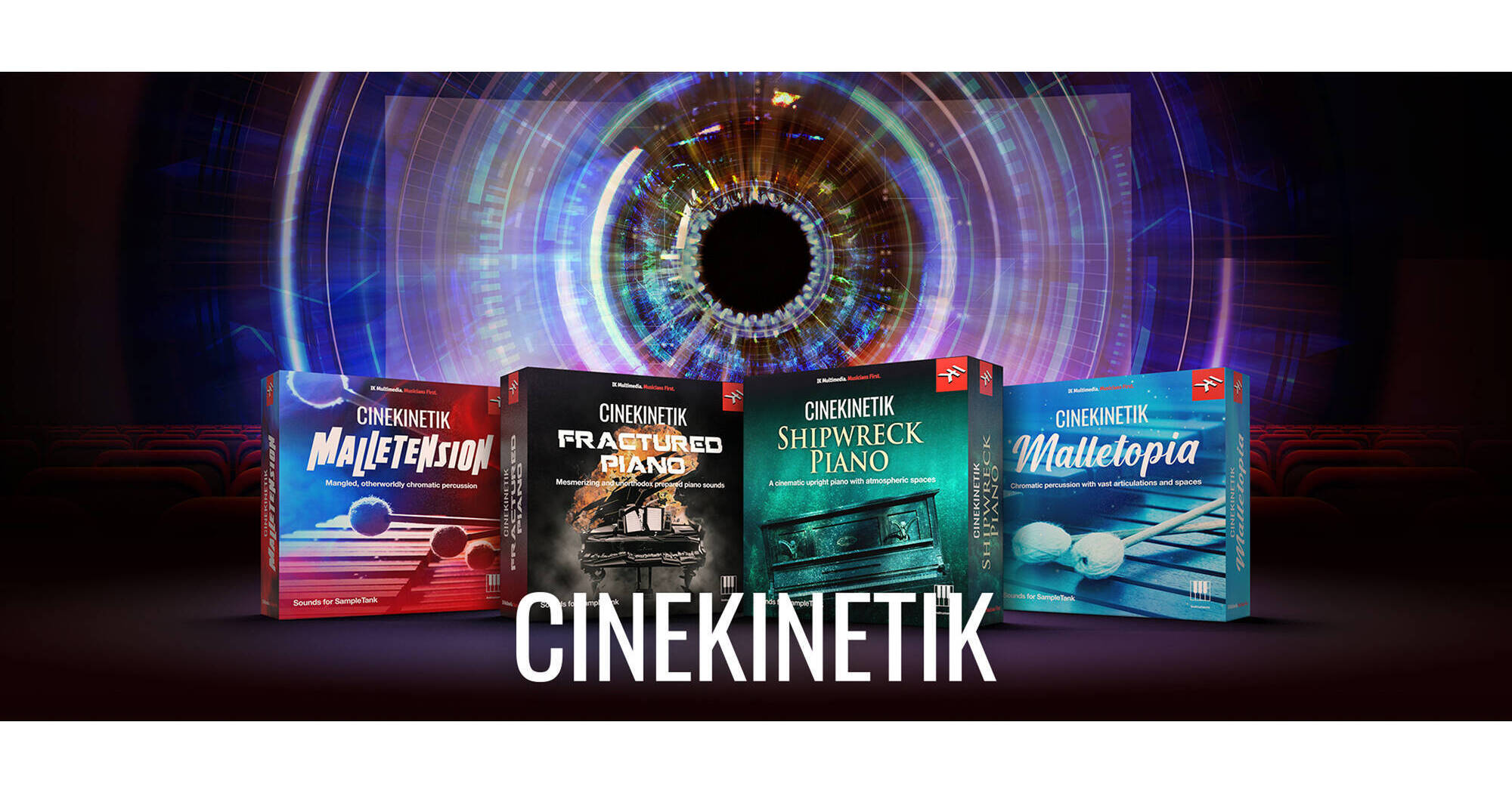 IK Multimedia Cinekinetik SampleTank 4 Virtual ST-4CNTK-DID-IN