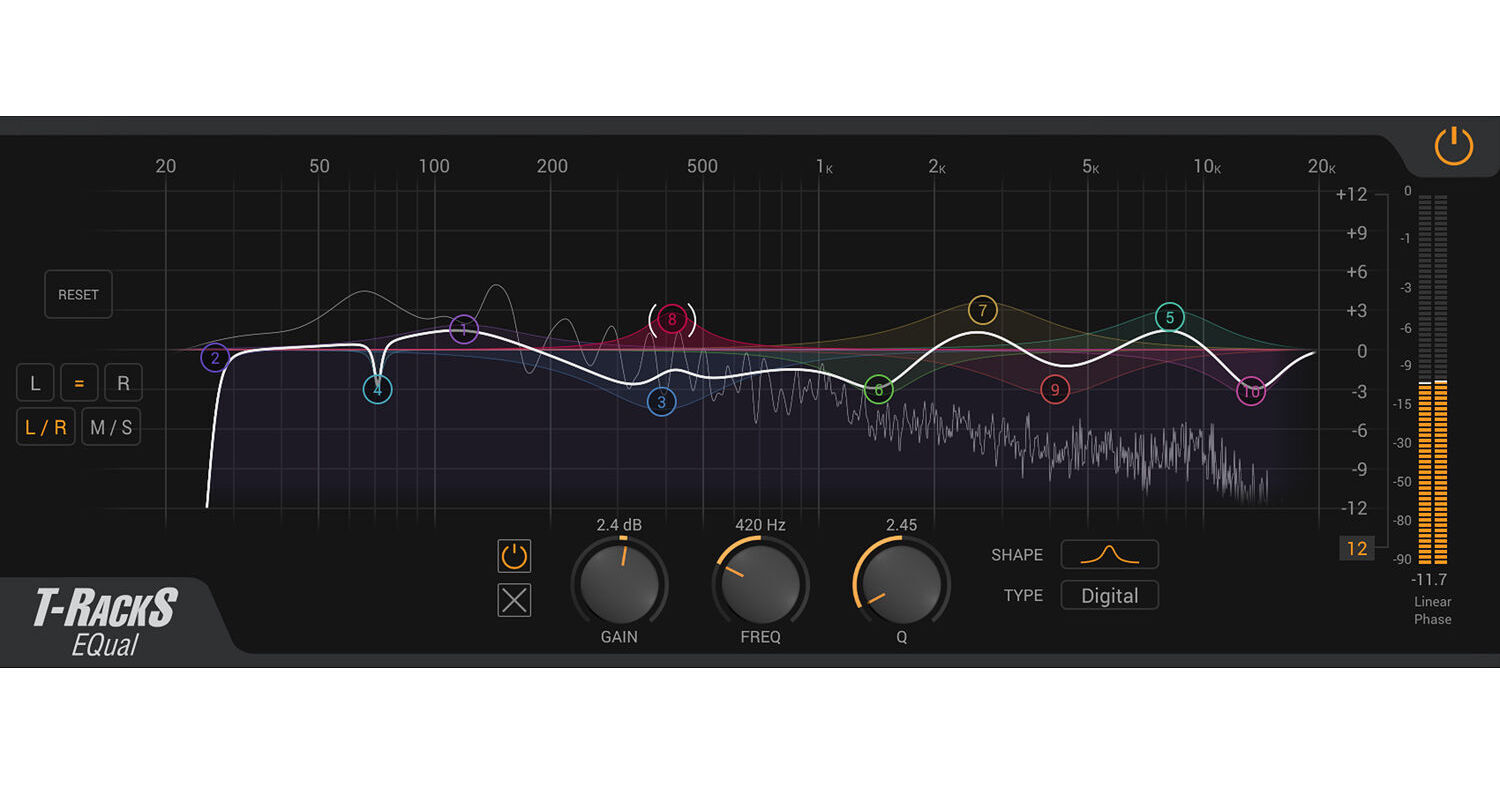 IK Multimedia T-RackS 5 EQual - Parametric Equalizer