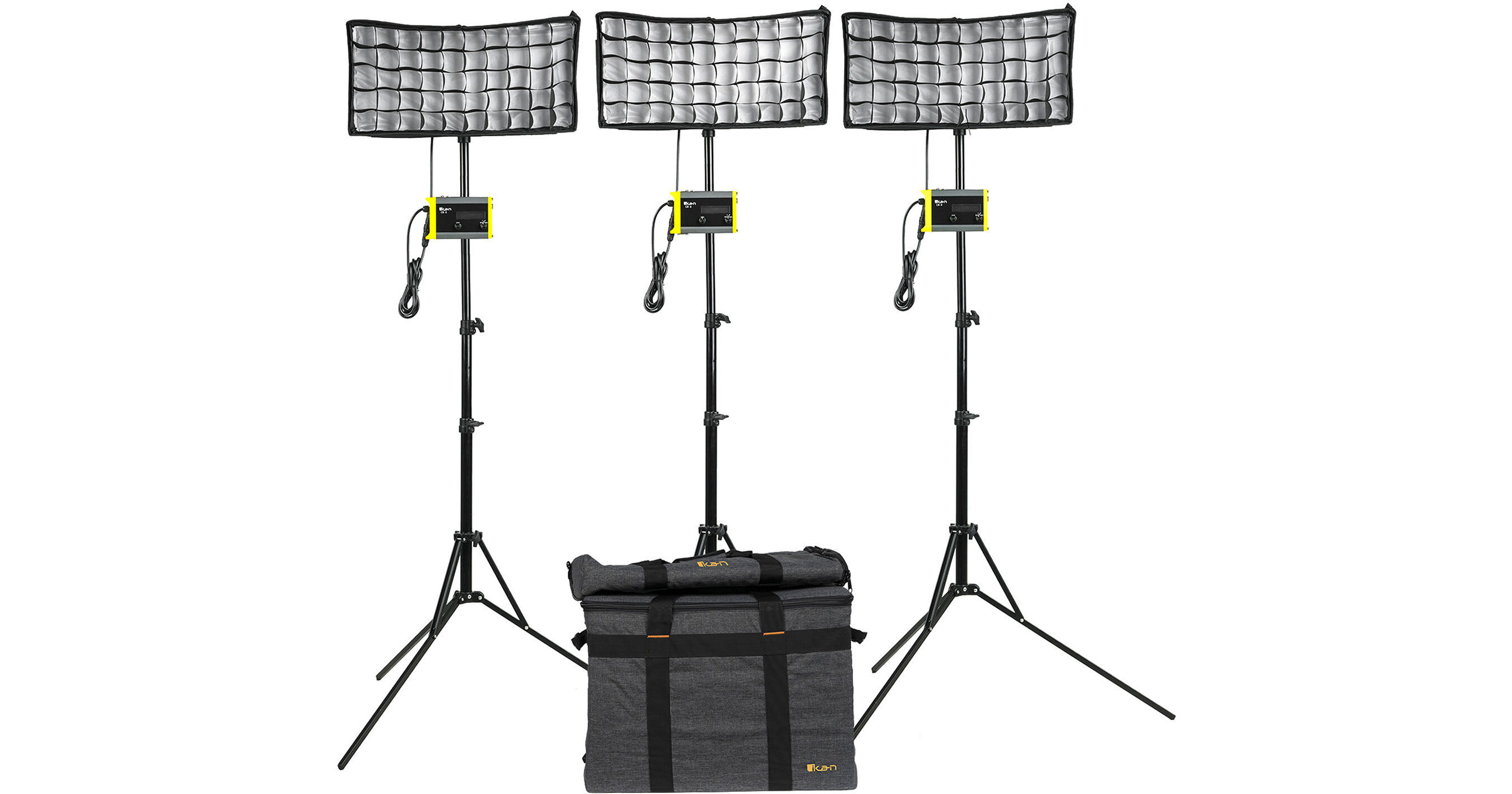 ikan CB8 Canvas Bi-Color 3-Point LED Light Kit CB8-3PT-KIT B&H