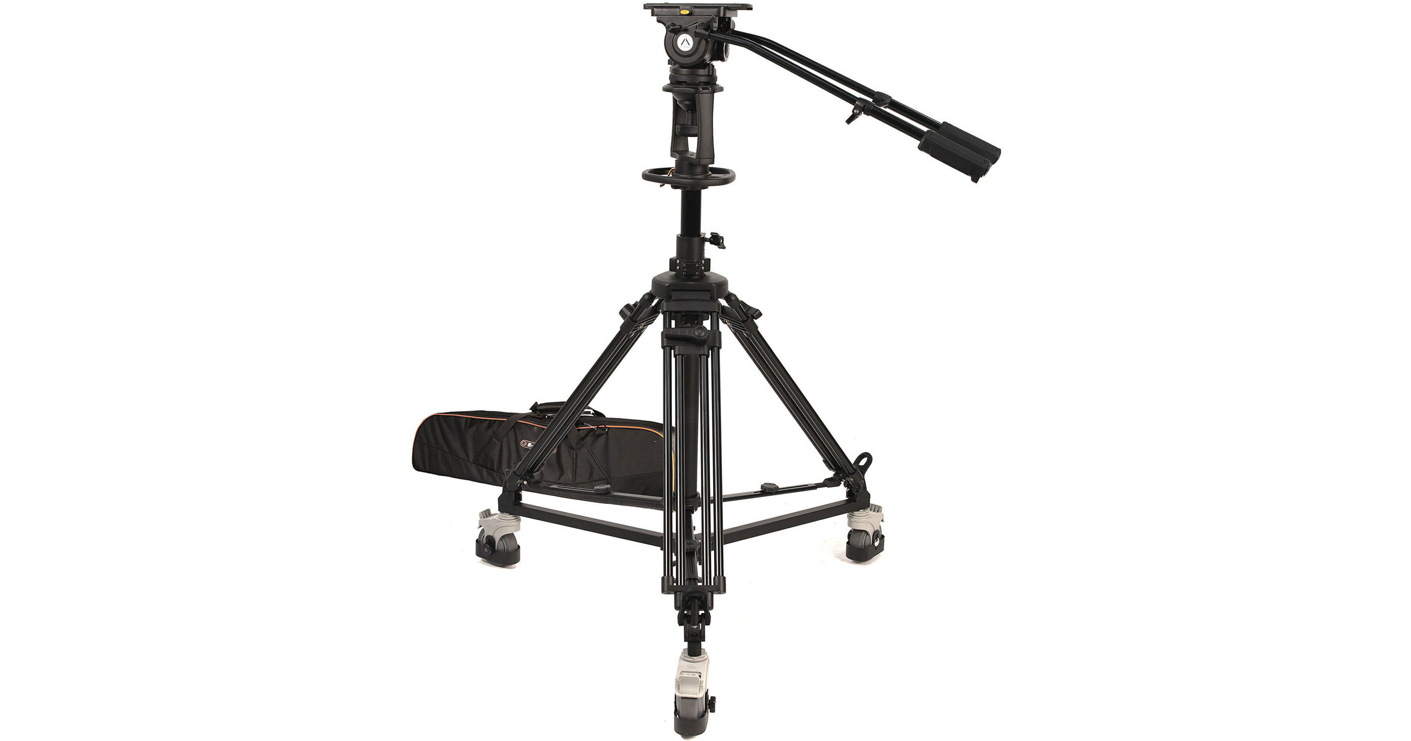 E-Image GH20 Fluid Head with AT7903 Tripod Pedestal