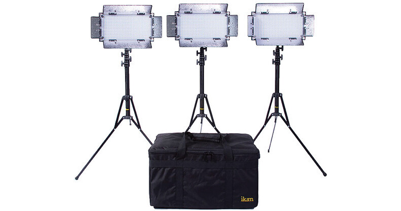 ikan IB508-v2 Bi-Color LED Light Panel IB508-V2-KIT B&H Photo