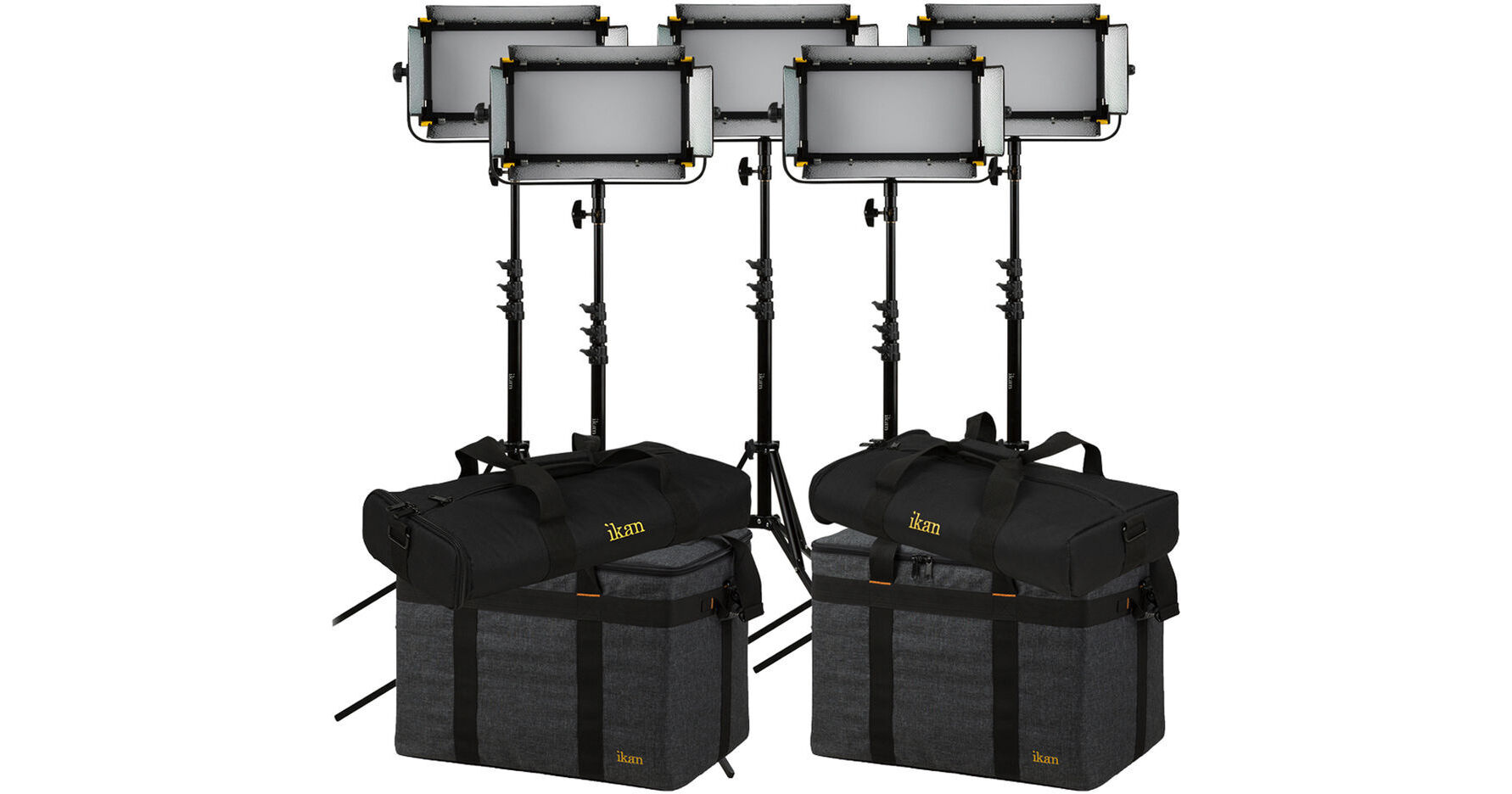 ikan Mylo Soft Bi-Color LED 5-Point Light Kit MSB8-5PT-KIT B&H