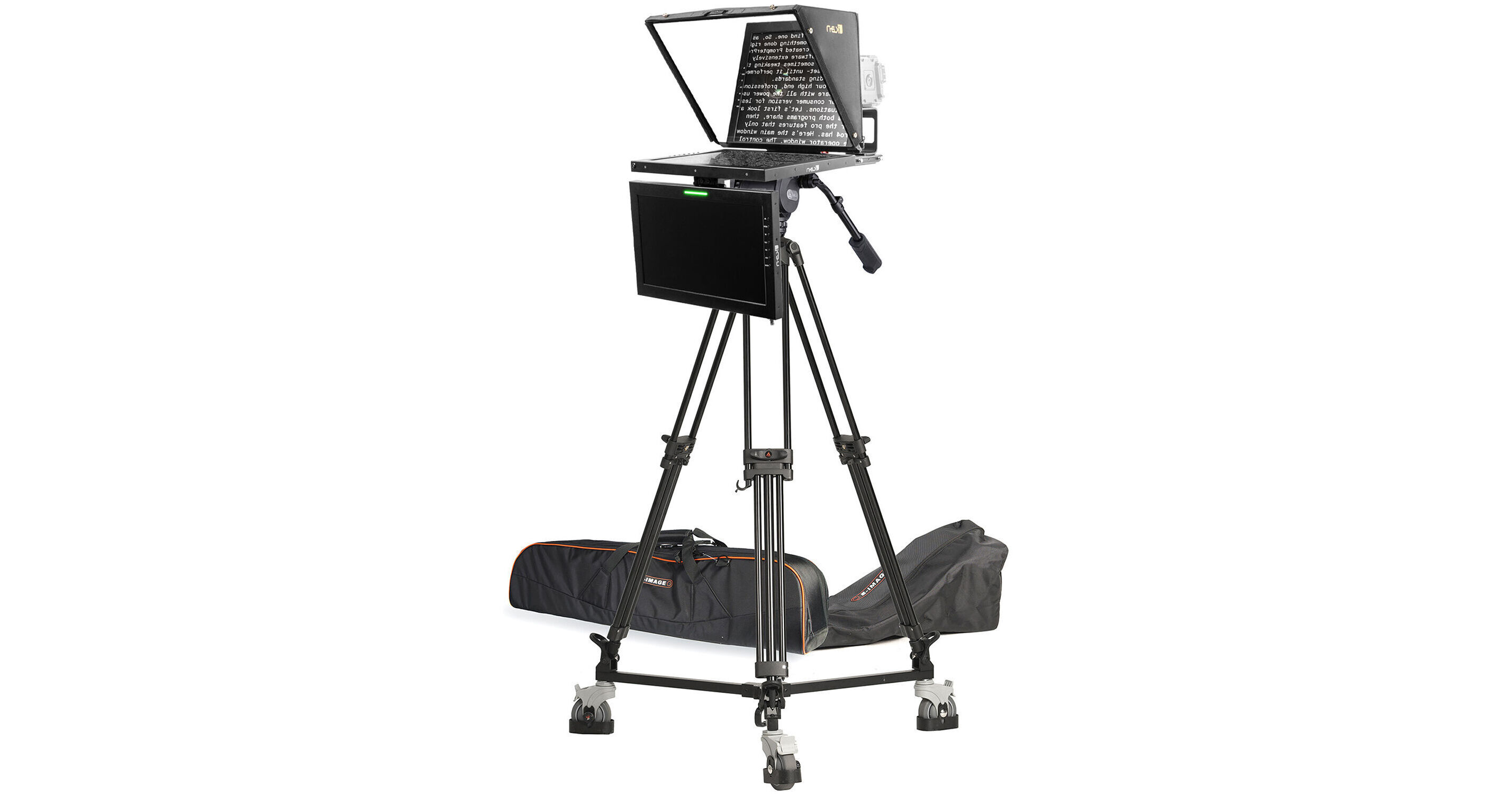 ikan 19" 4:3 Teleprompter with Tripod/Dolly PT419-TM-TRIPOD B&H