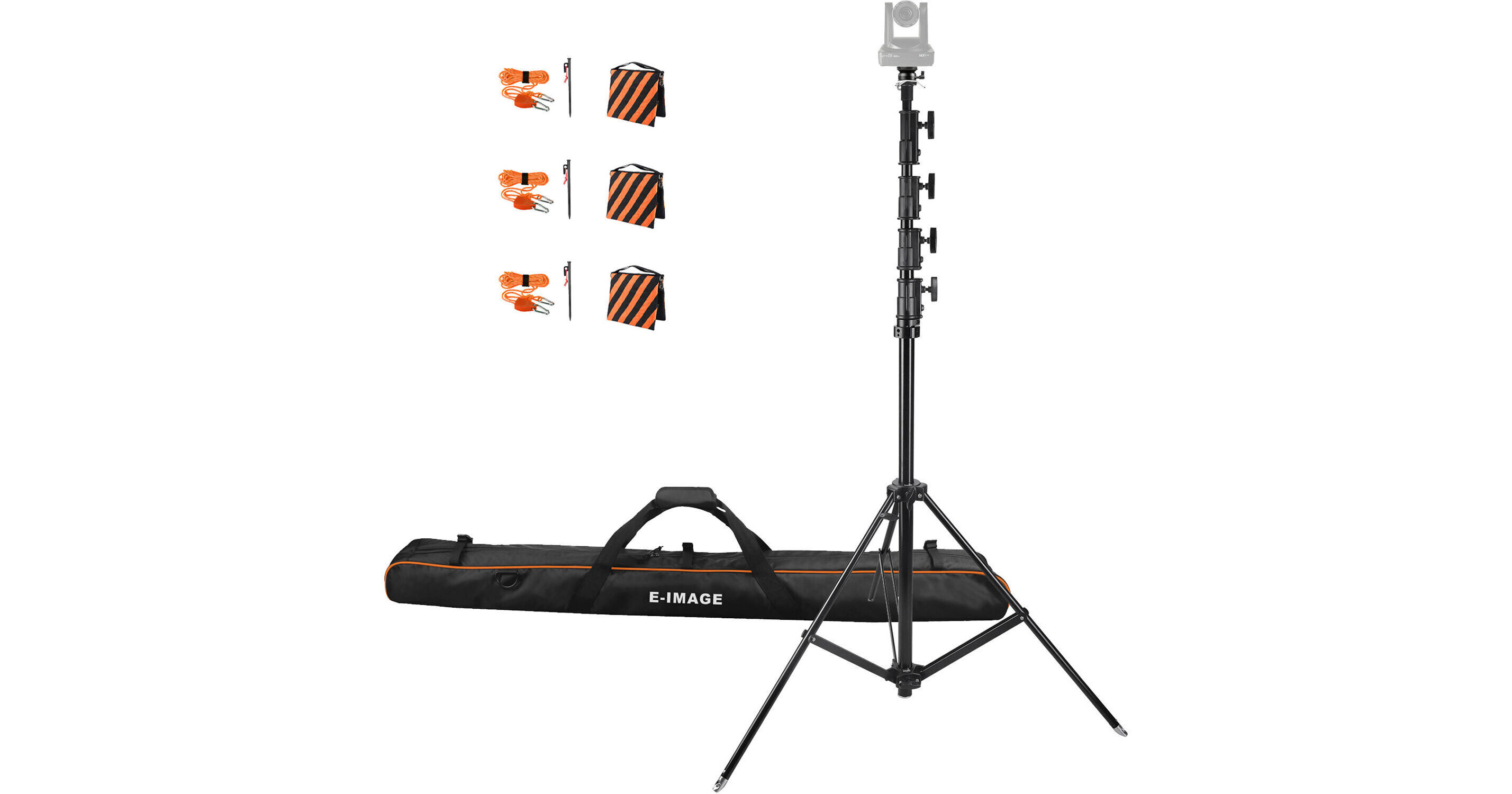 ikan PTZ Tripod Stand with Leveling Head & PTZ-STND-21A-TK B&H