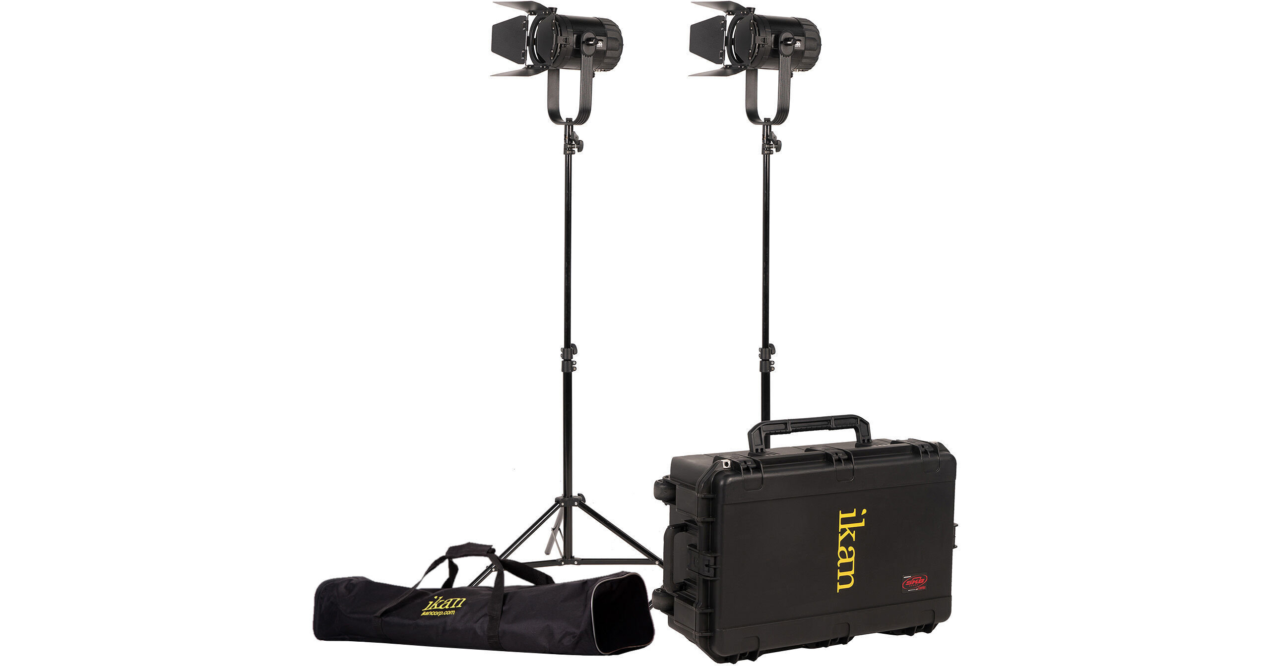 ikan Stryder Bi-Color LED Fresnel Light SFB150-G-2PT-KIT B&H