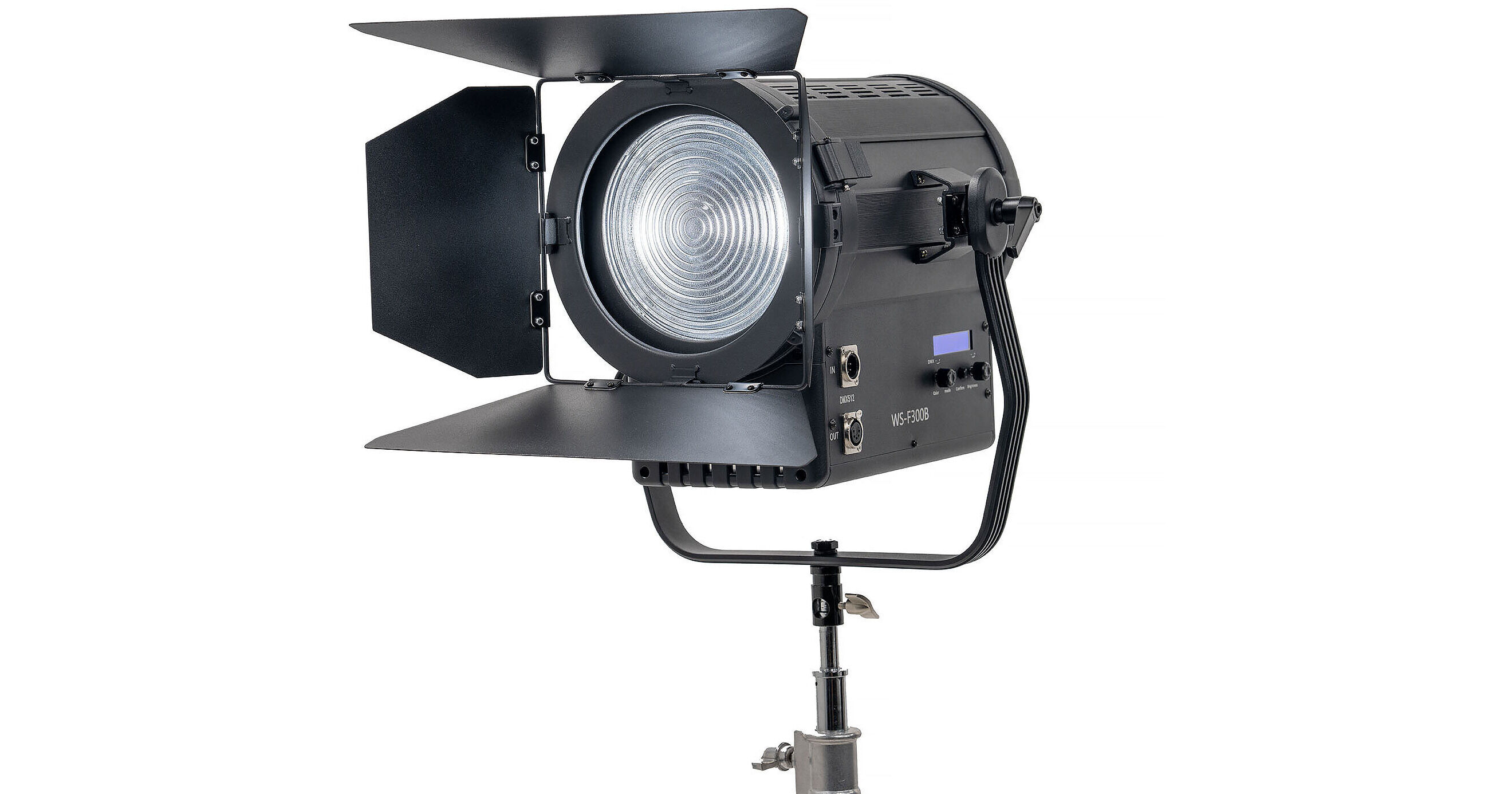 ikan White Star Bi-Color LED Fresnel Light WS-F300B B&H Photo