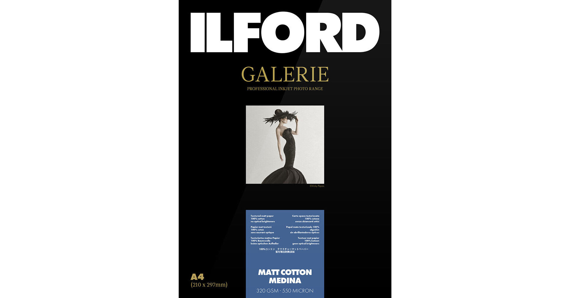 Ilford Galerie Matte Cotton Medina Paper 2002851 B&H Photo Video