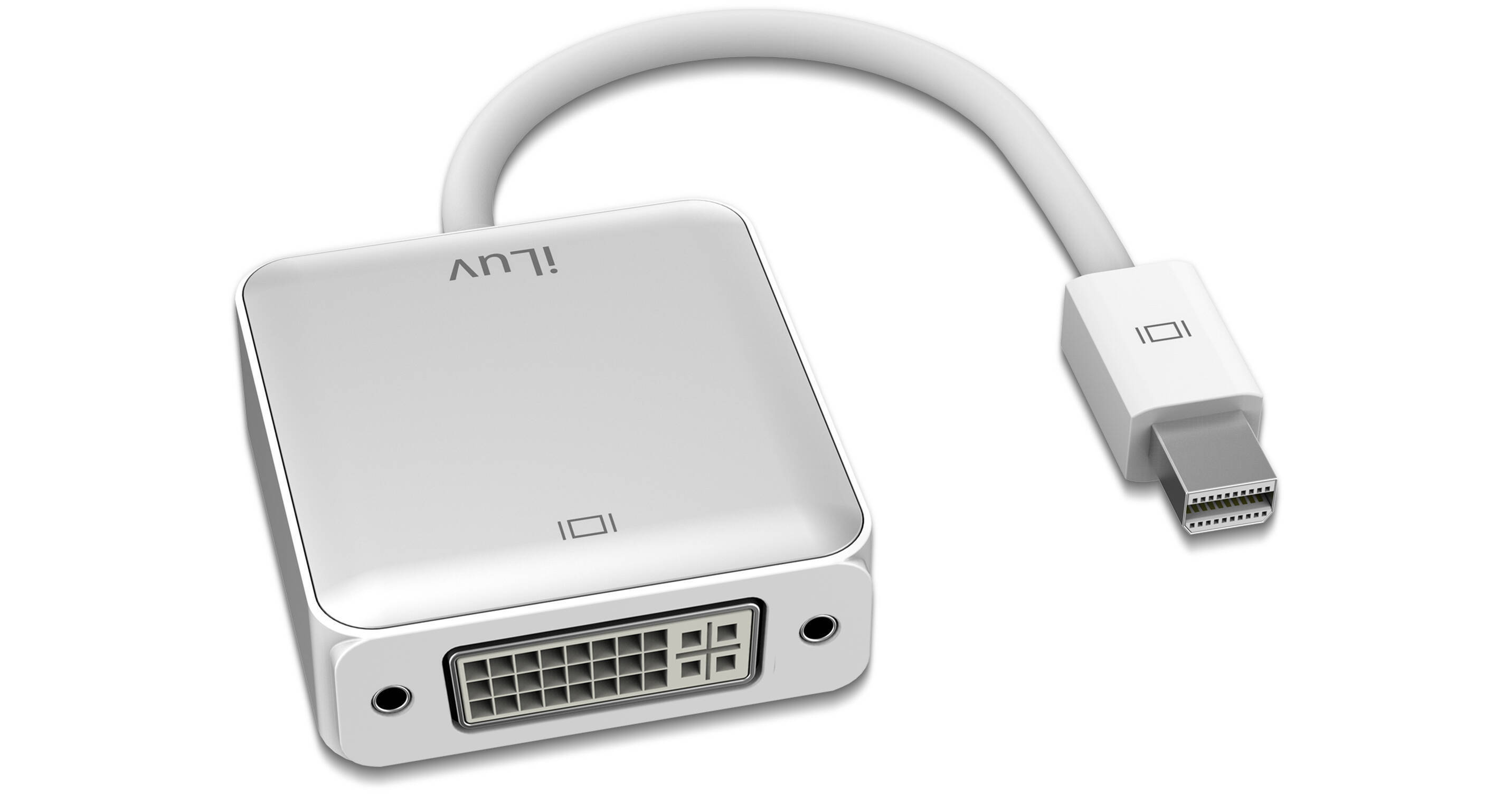 iLuv Mini DisplayPort to DVI Adapter ICB702 B&H Photo Video