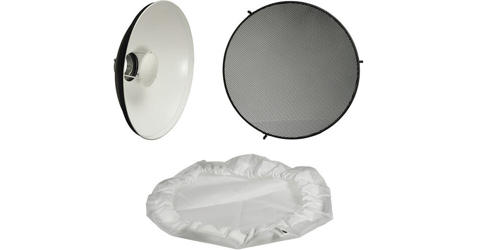 Impact 20" Beauty Dish Reflector Kit BD-20K B&H Photo Video
