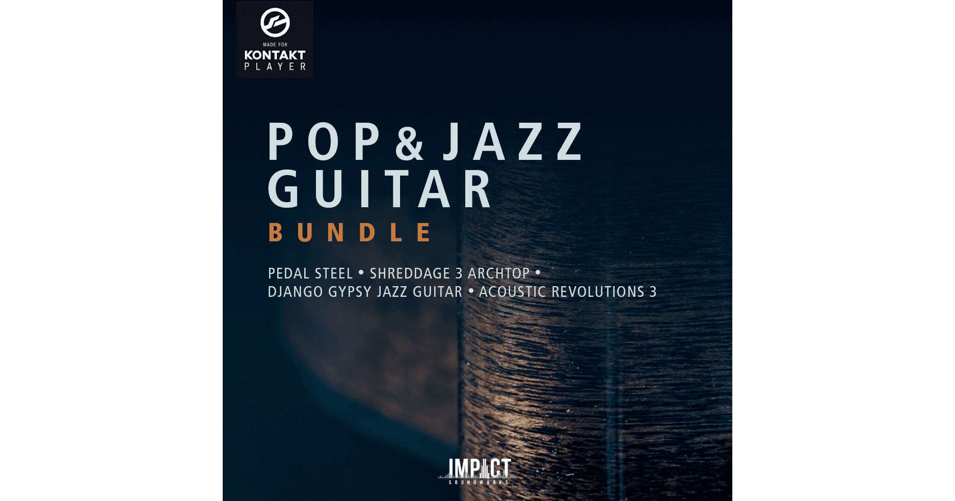 Impact Soundworks Pop and Jazz Guitar POP-AND-JAZZ-GUITAR-BUNDLE