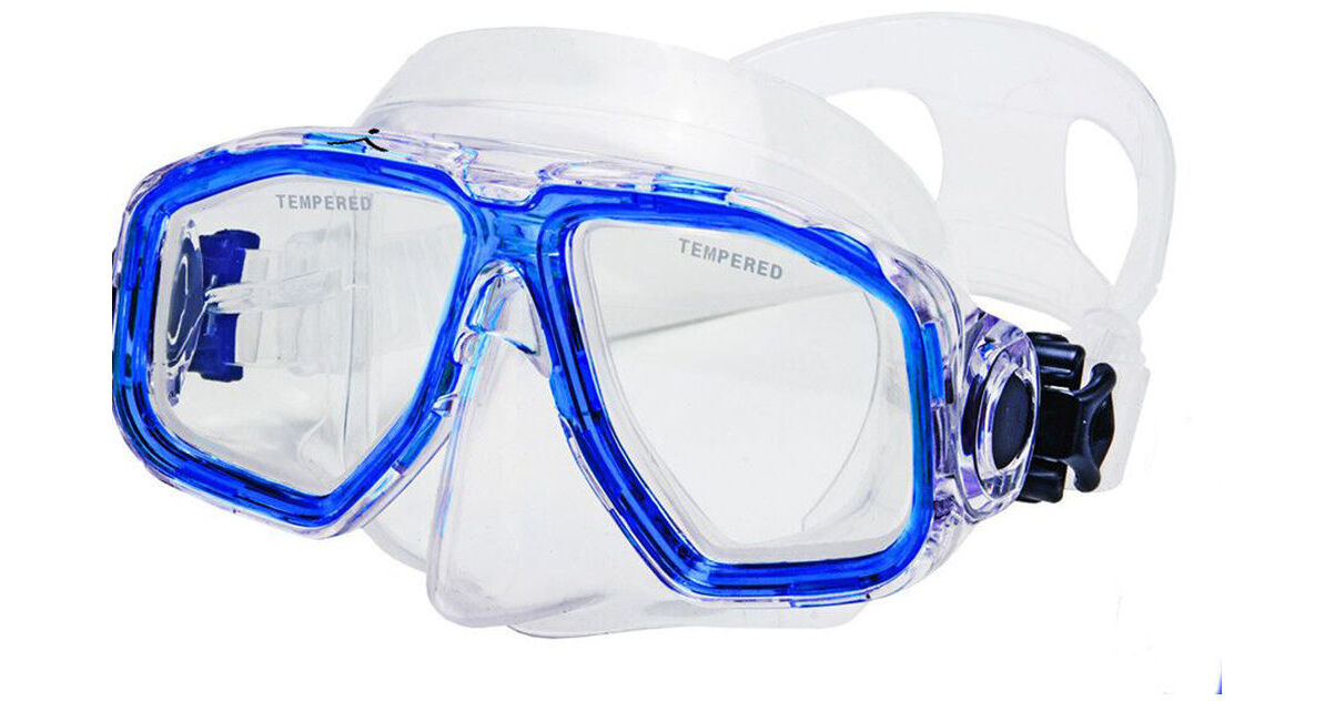 Innovative Scuba Concepts Double Lens Voyager Mask MSF2216 B&H