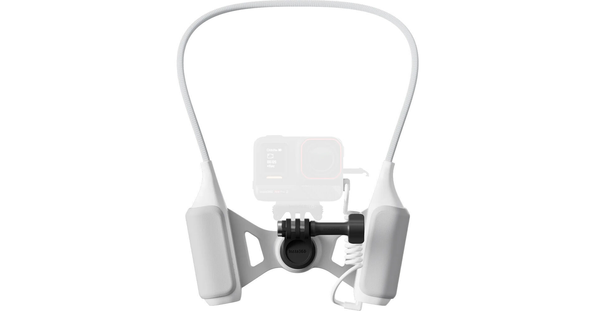 Insta360 FOMO Power Neck Mount CINSCBEP-01 B&H Photo Video