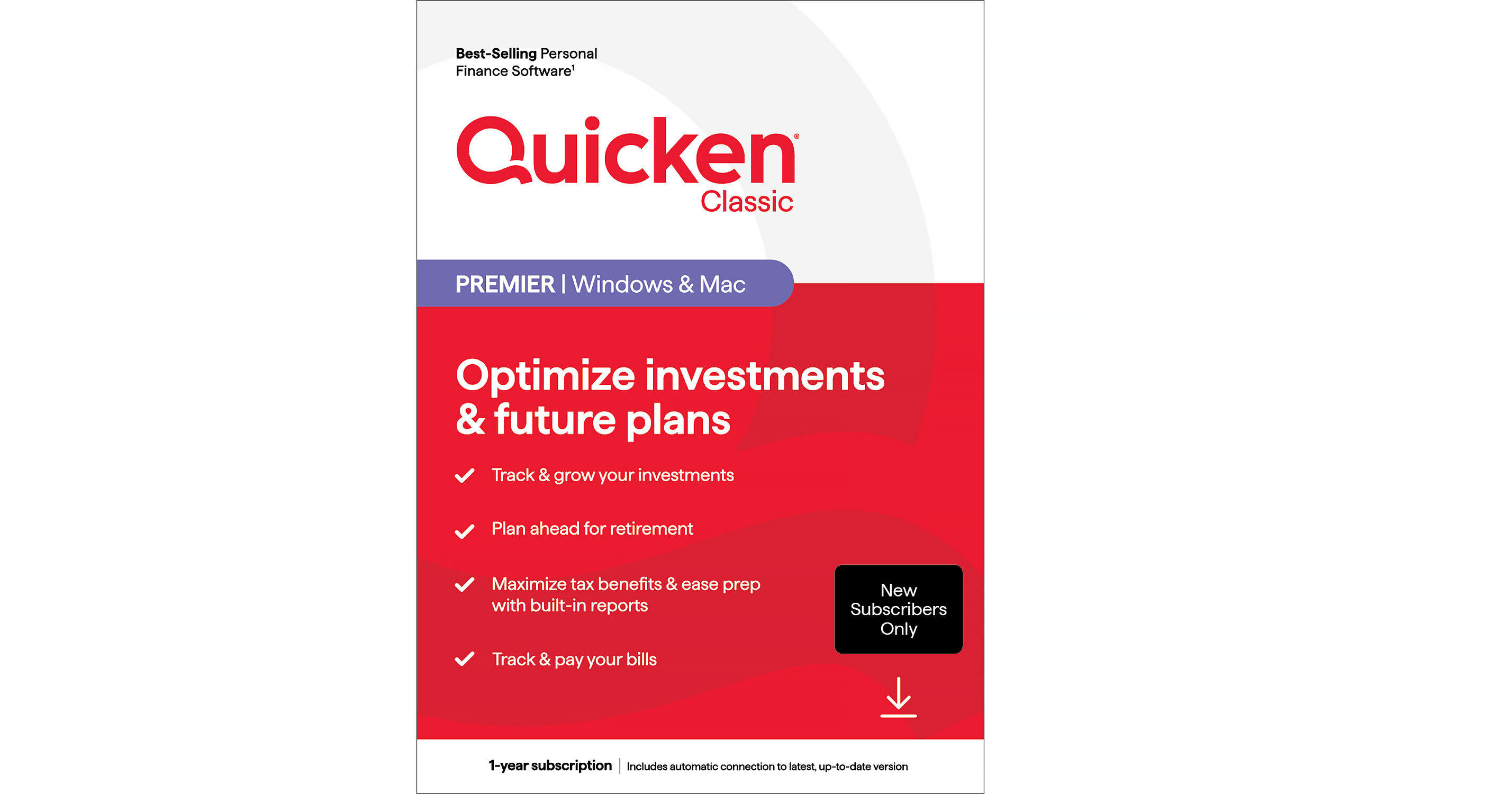 Quicken Classic Premier for New Users 170500 B&H Photo Video