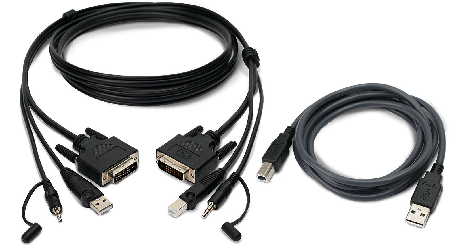 IOGEAR DVI and USB KVM Cable Kit with Audio (TAA, 6')