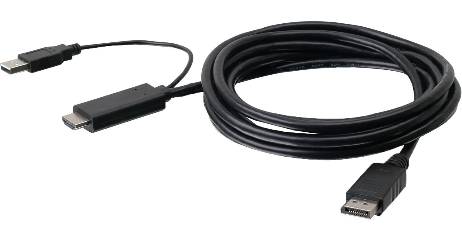 IOGEAR Active HDMI to DisplayPort Cable (10') G2LHDDP03 B&H