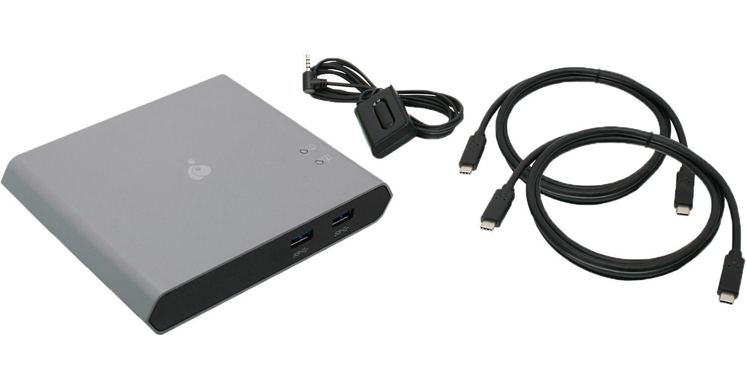 IOGEAR Access Pro 2-Port USB Type-C KVM Switch with Power