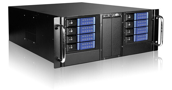 iStarUSA D410-DE8BL 4U 10-Bay Stylish Storage Server D410-DE8BL