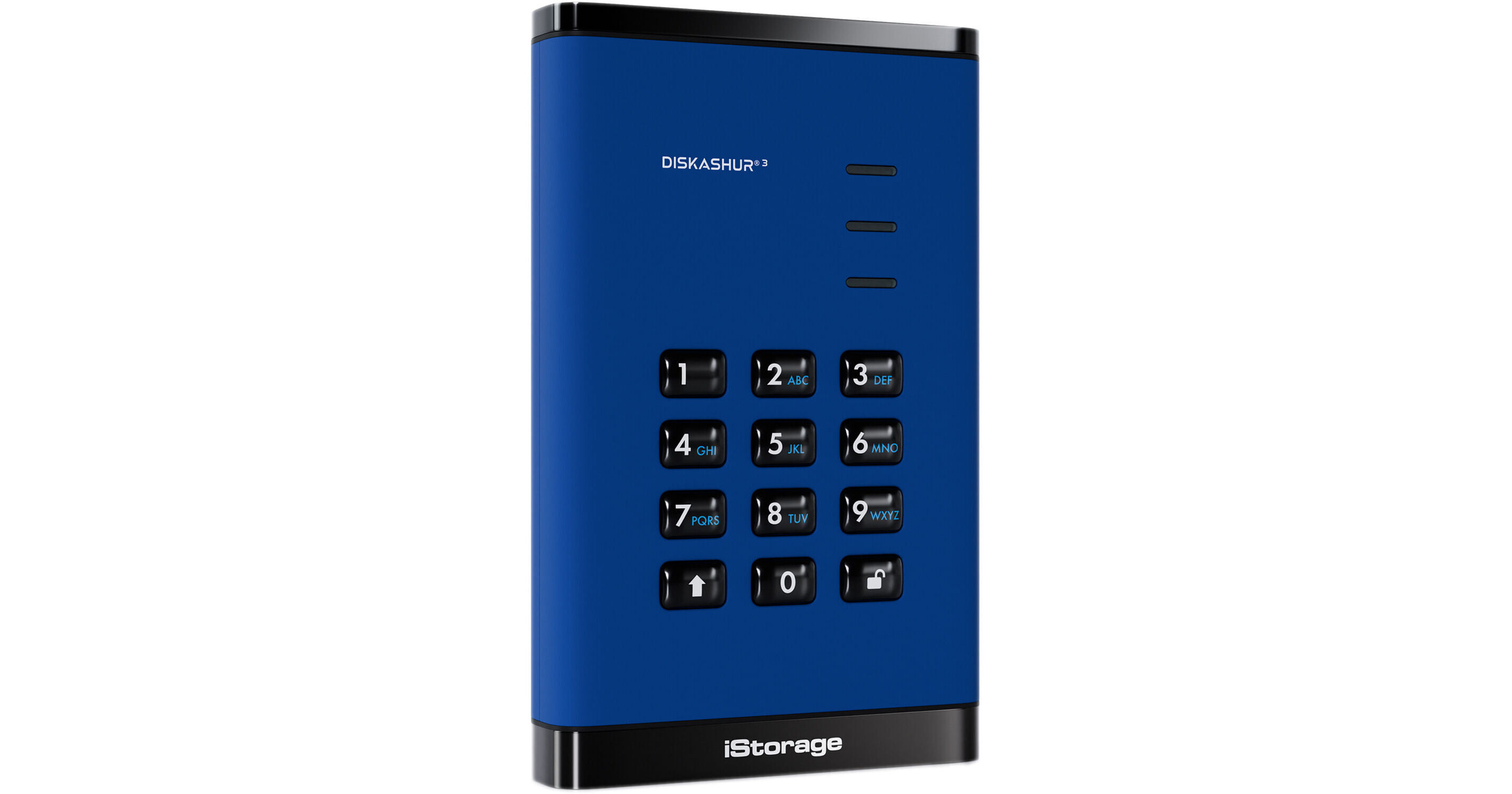 Istorage 5TB diskAshur3 USB 3.2 Gen 1 IS-DA3-256-5000-BE B&H