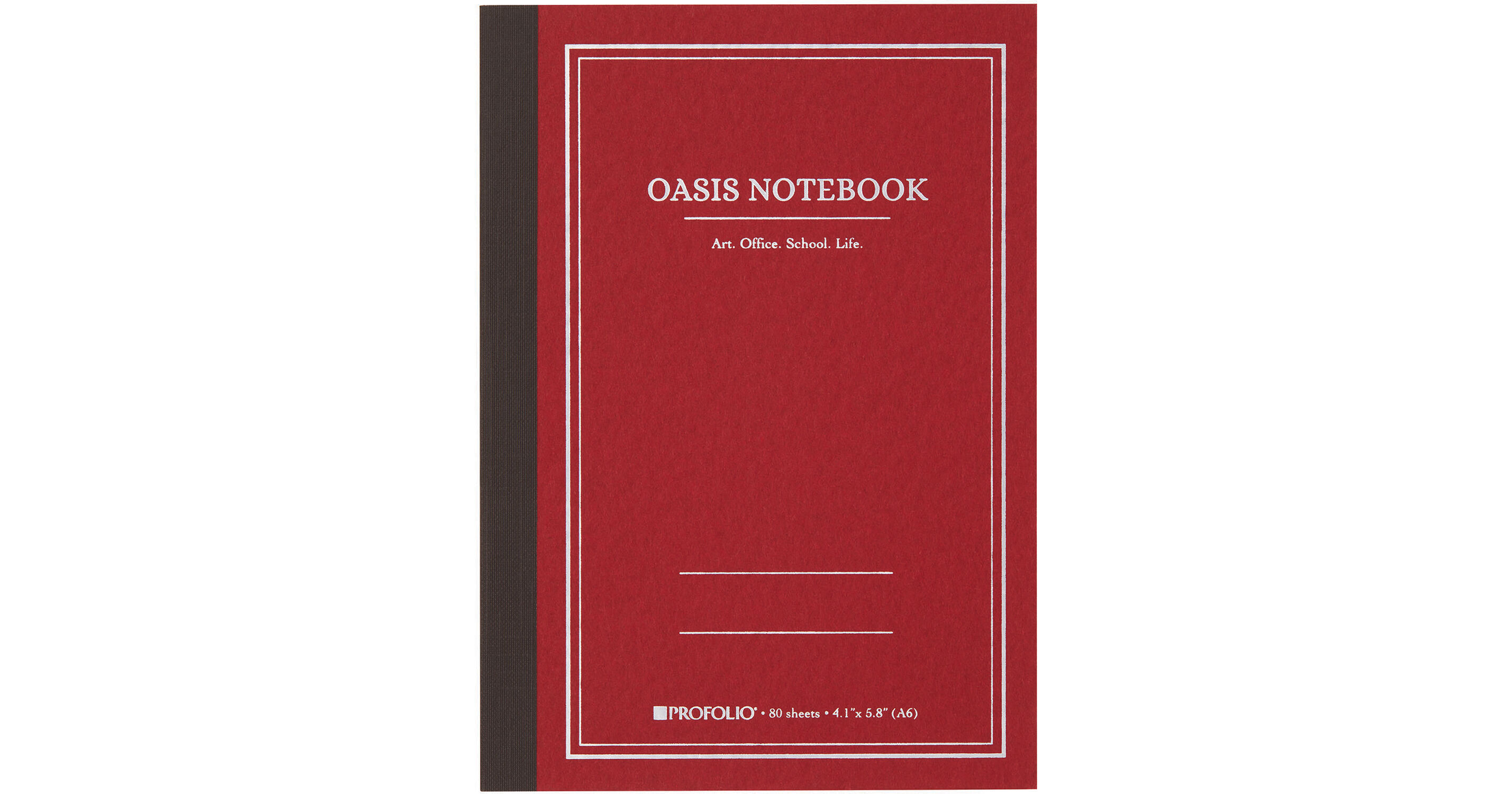 Itoya ProFolio Oasis Notebook (Brick, 4.1 x 5.8") OA-SM-BR B&H