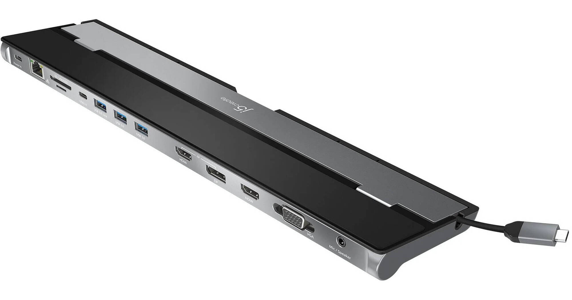 j5create USB-C Triple-Display Docking Station with 100W JCD543P