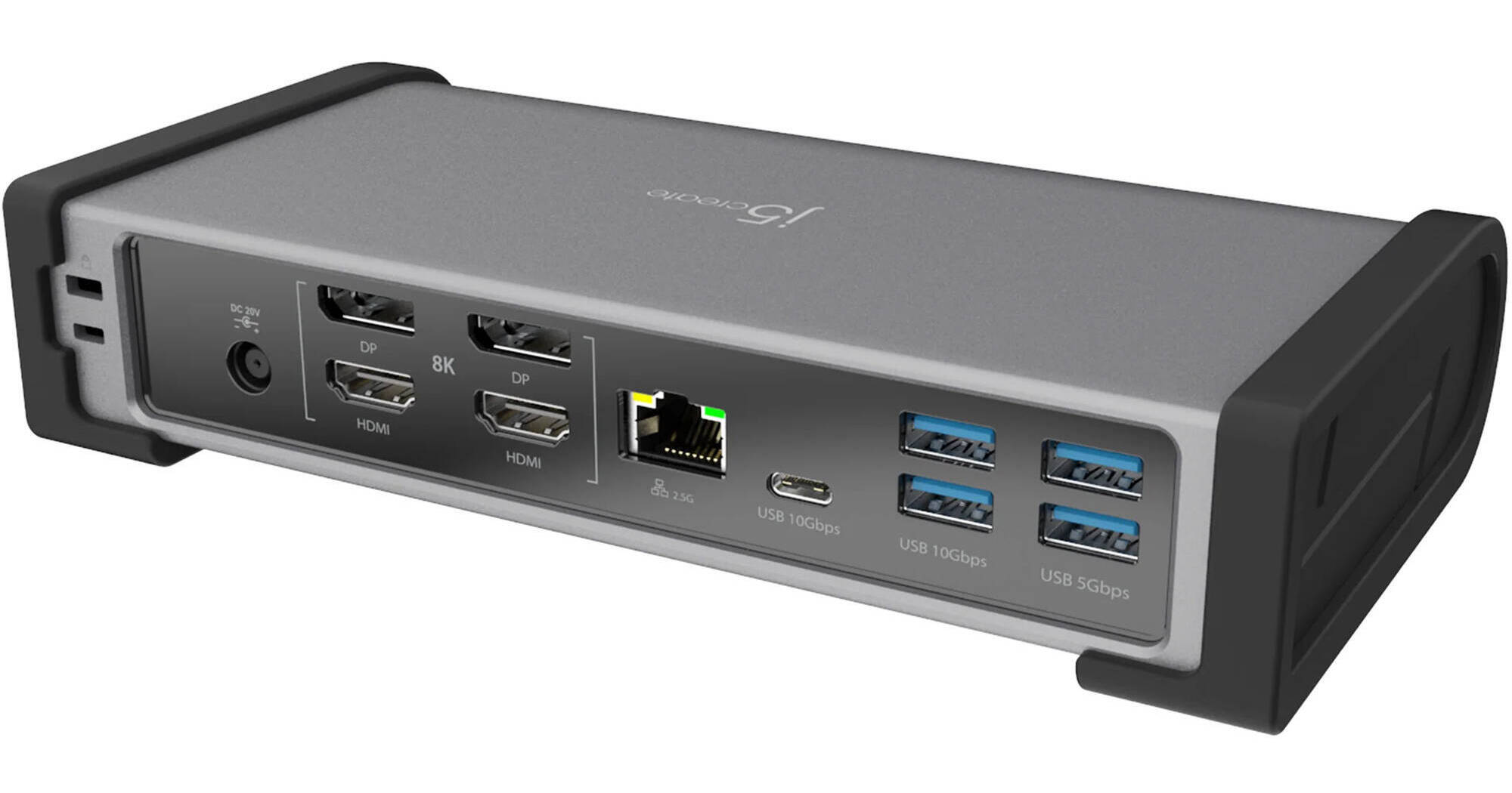 j5create Thunderbolt 4 Quad-Display Docking Station JTD568 B&H