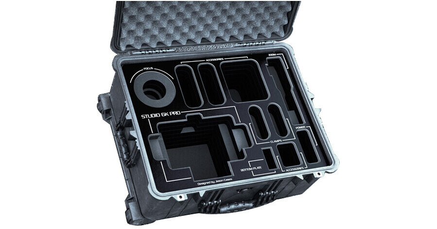 Jason Cases Wheeled Hard Case with Foam Insert BMST6KBK B&H