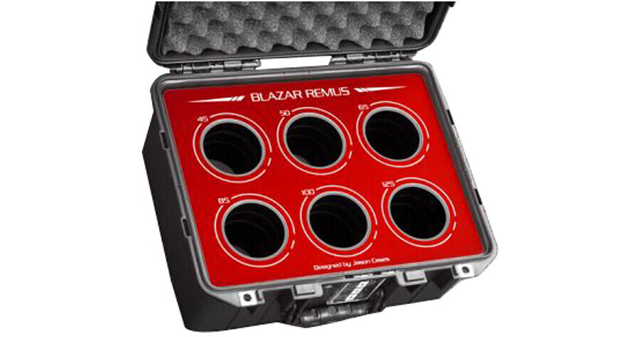 Jason Cases Hard Case with Foam Insert for Set of 6 BLAZAR