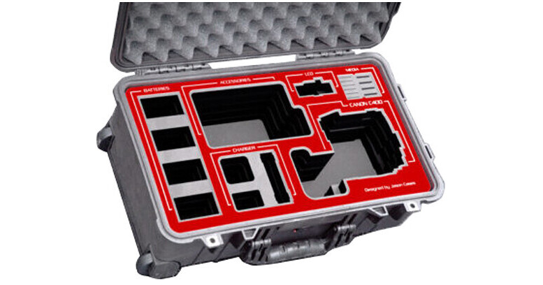 Jason Cases Hard Case with Foam Insert for Canon C400 CAC400RE
