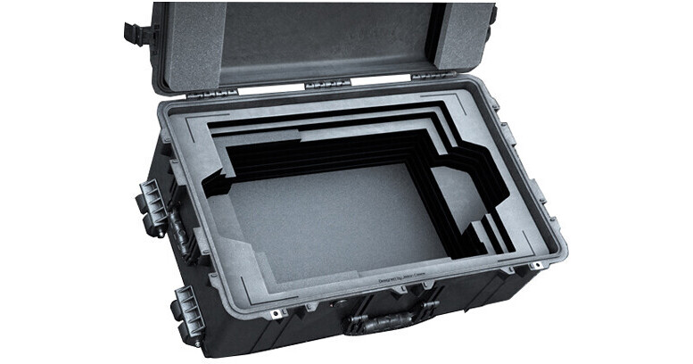 Jason Cases Hard Case with Foam Insert for Flanders FLBM241PL