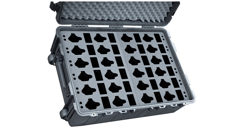 Jason Cases Wheeled Hard Case with Foam Insert for 24