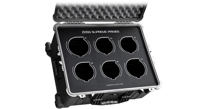 Jason Cases Hard Case for Zeiss Supreme Primes 6-Lens Set