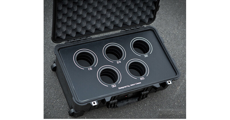 Jason Cases 5-Lens Protective Case for Zeiss Standard ZESTSPBK