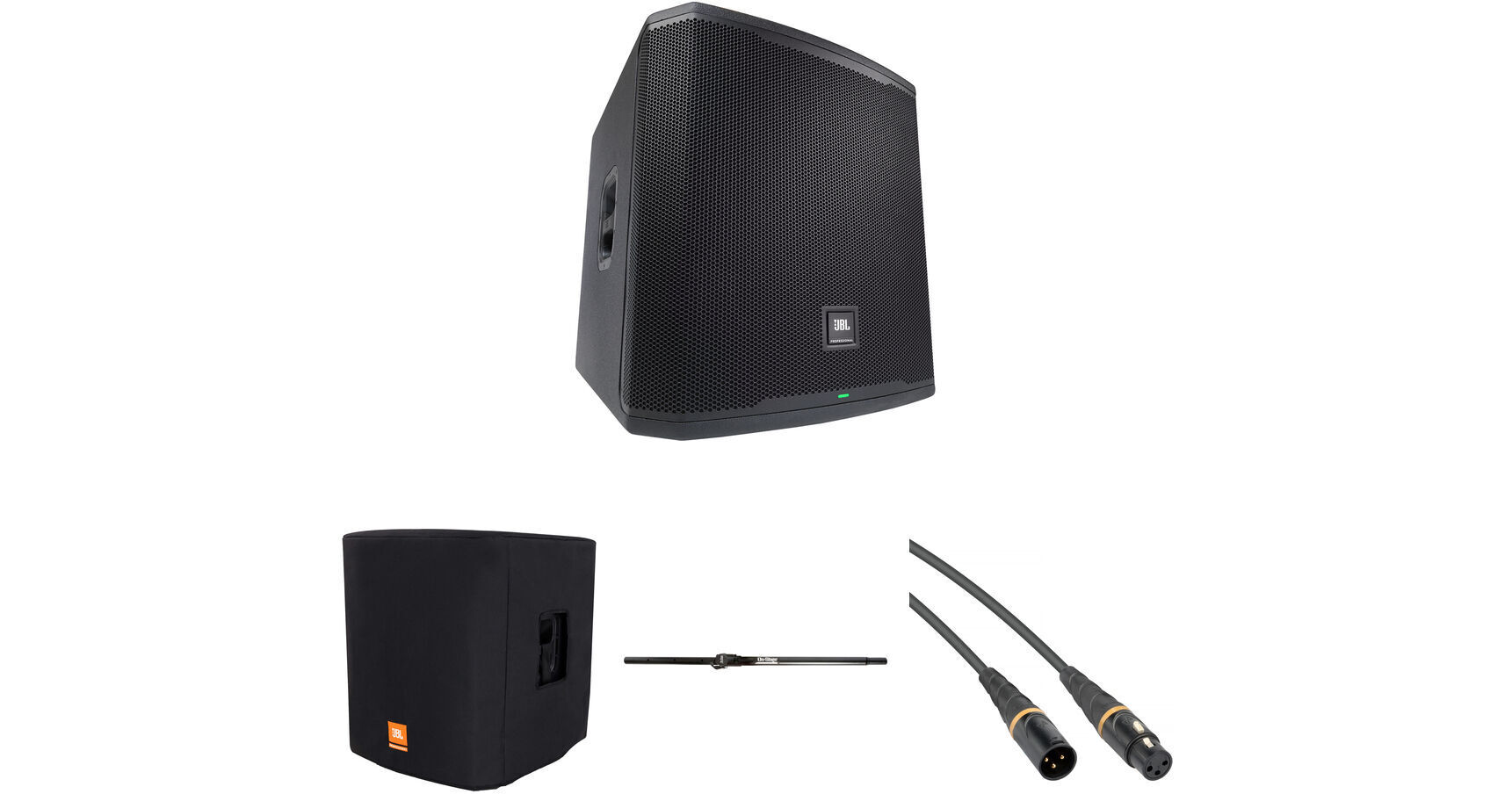 JBL PRX918XLF Professional 18" 2000W Powered Subwoofer Kit with