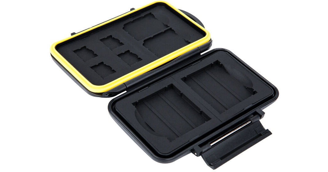JJC MC-Series Memory Card Case for 2 CF, 2 SD & 4 MC-CF/SD/MSD8