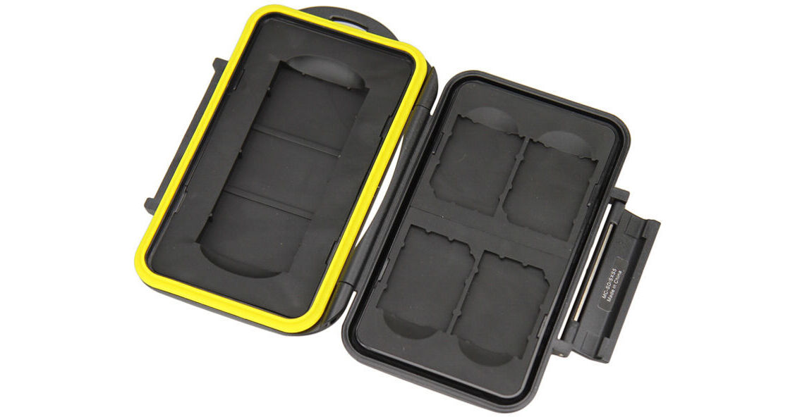 JJC Memory Card Case for SxS and 4 SD Memory Cards MC-SD/SXS5