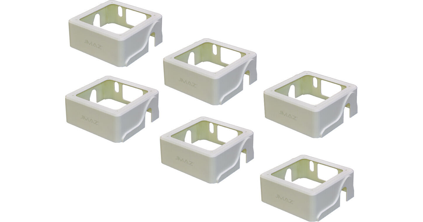 JMAZ Covers for MAD PAR Lighting Fixtures (White, 6-Pack) JZ1054