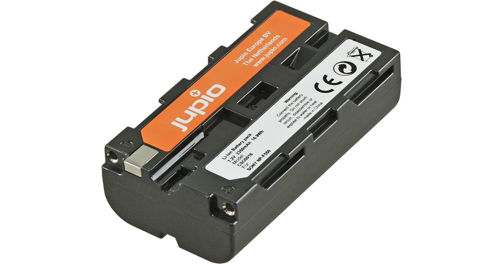 Jupio NP-F550 Lithium-Ion Battery Pack (7.2V, 2350mAh) CSO0016