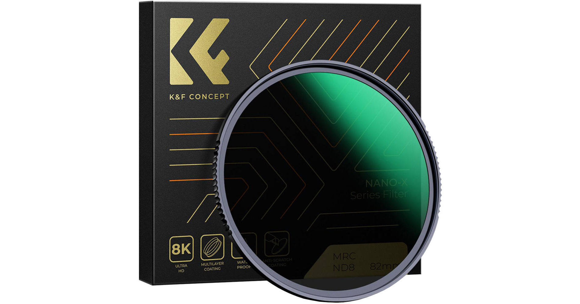 K&F Concept Nano-X Series ND8 Filter (67mm, 3-Stop) KF01.1512