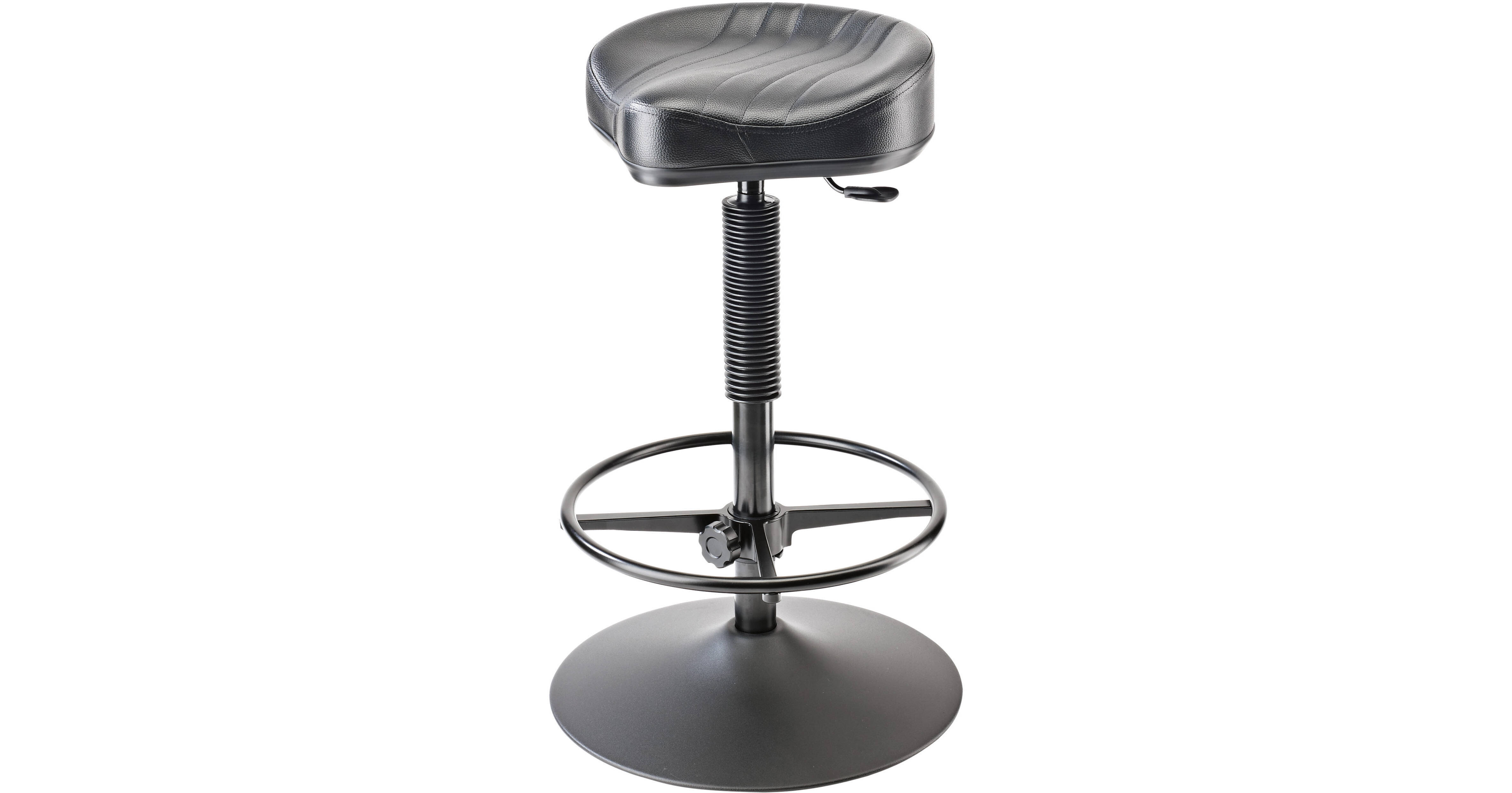 K&M 14091 Stage Stool (Black) 14091-000-55 B&H Photo Video
