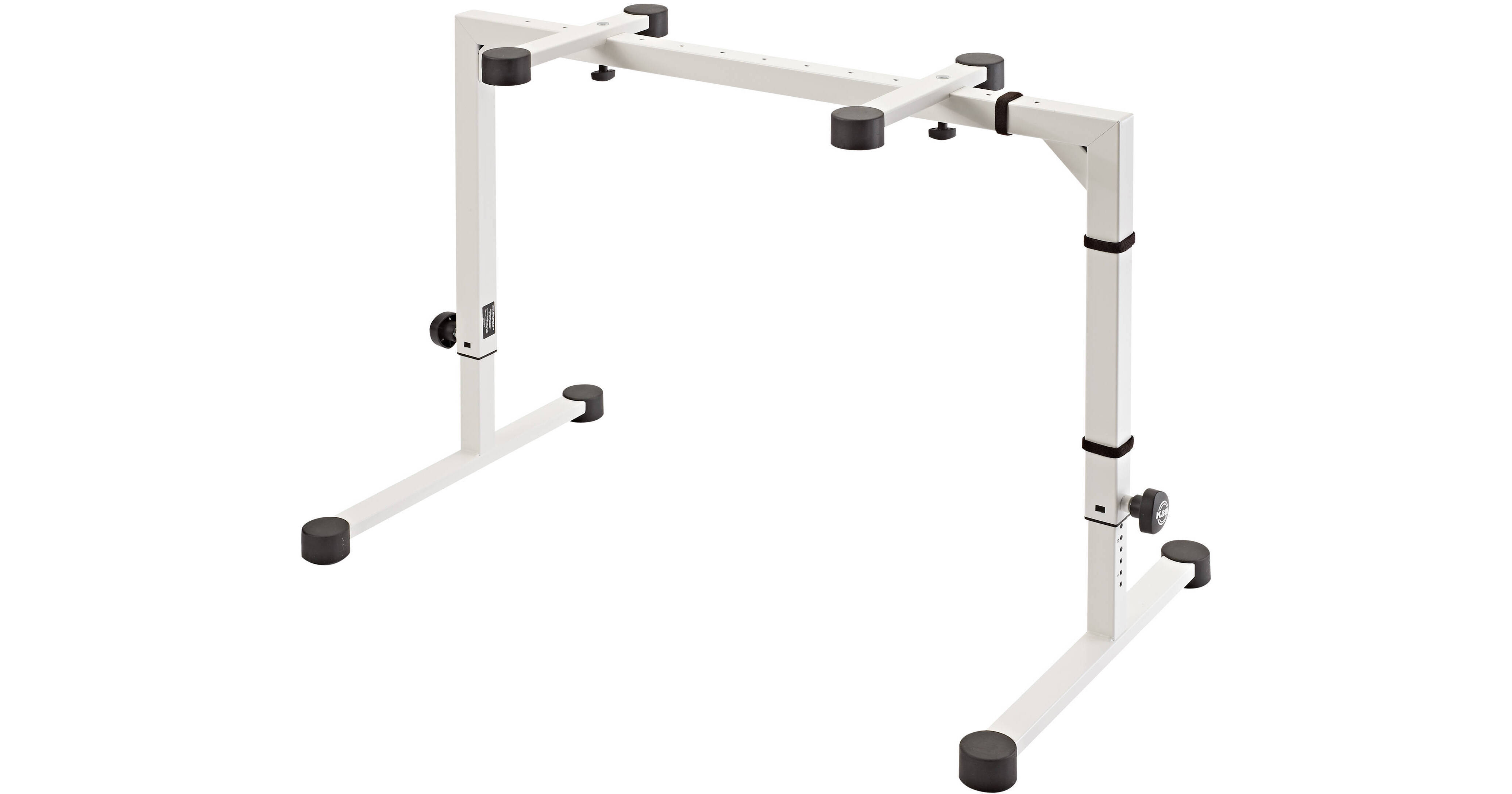 K&M 18810 Omega Table-Style Keyboard Stand (White) 18810.015.76