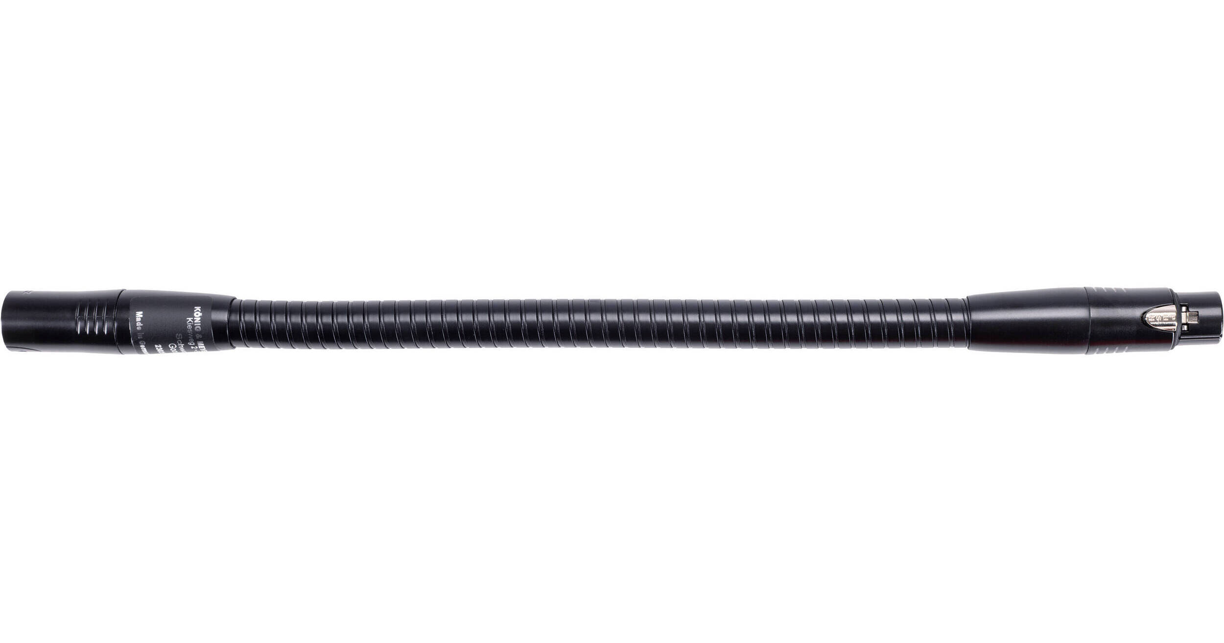K&M 23035 13.7" Wired Gooseneck with 3-Pin XLR 23035.000.55 B&H