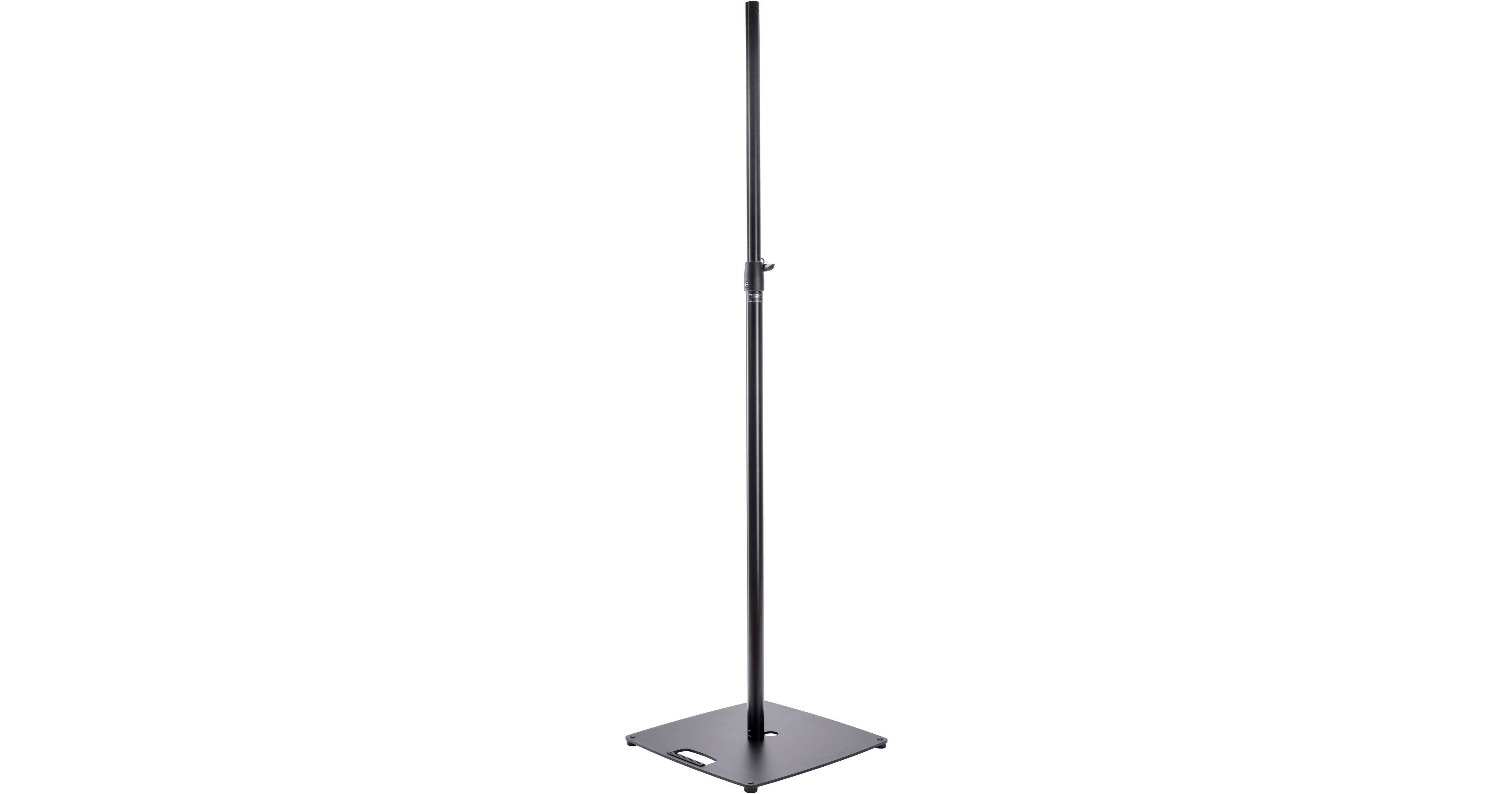 K&M Universal Lighting/Speaker Stand (Black) 24650.000.55 B&H