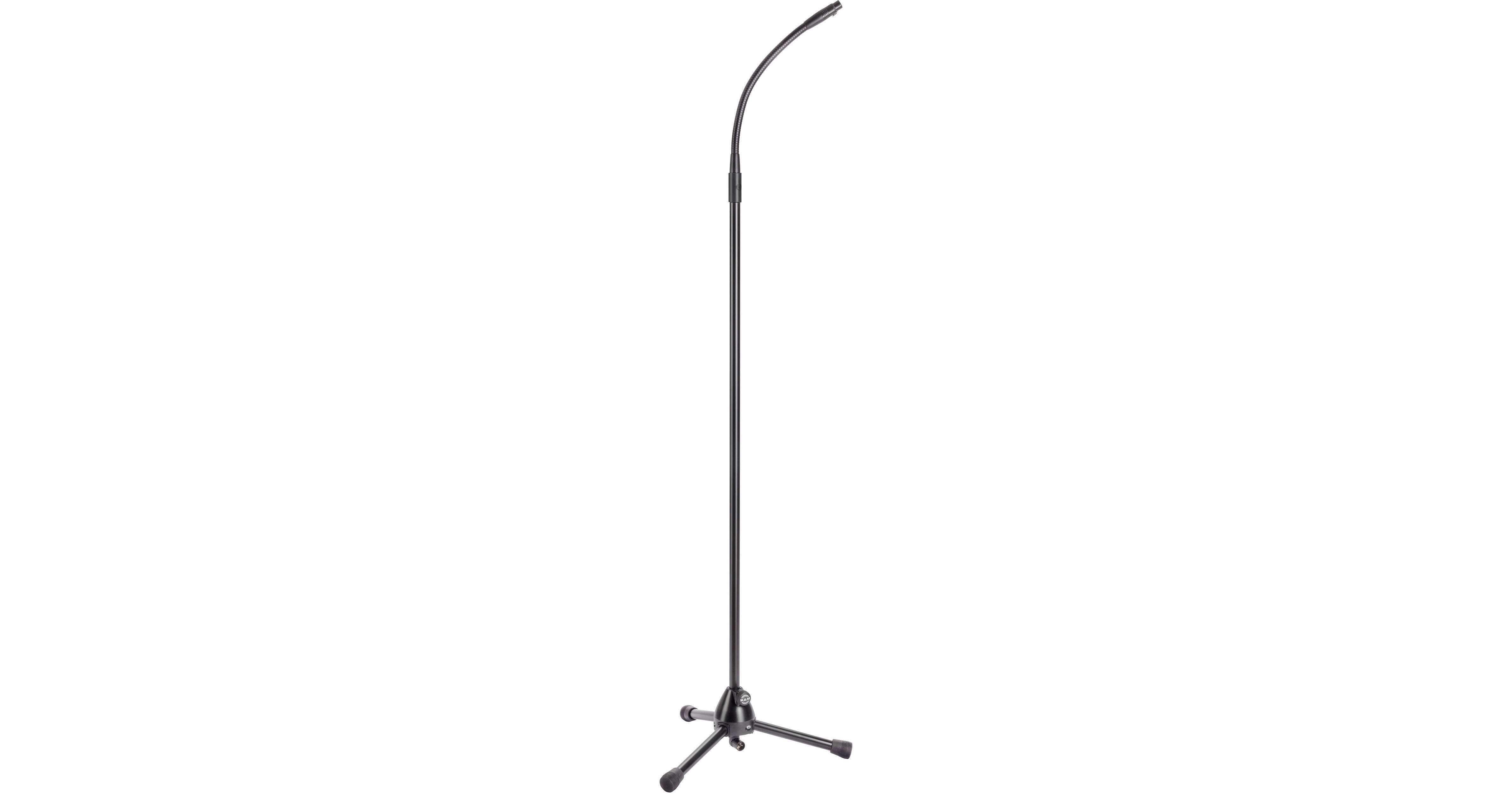 K&M Microphone Stand with Gooseneck and Telescoping 27500.000.55