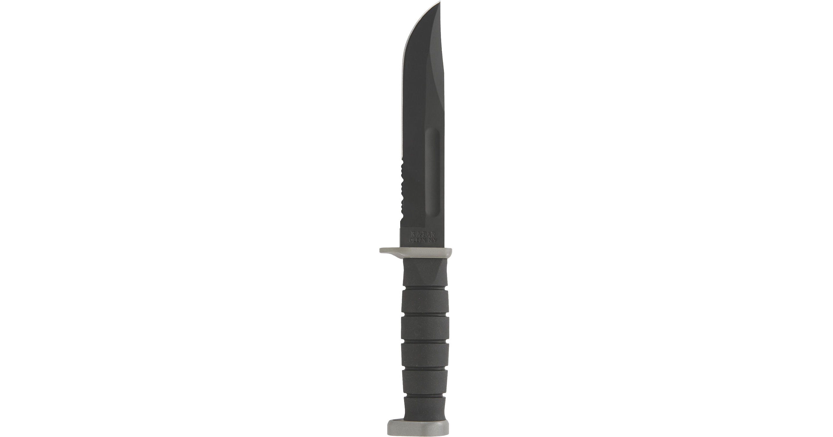 KA-BAR D2 Extreme Fixed-Blade Knife (Serrated Edge) KA-BAR-1282