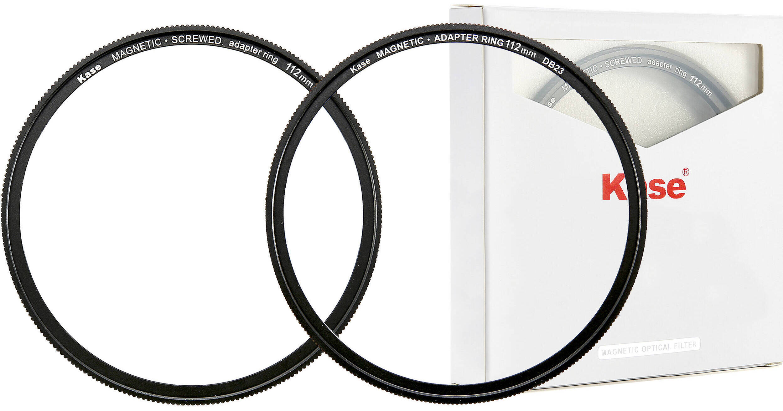 Kase DIY Magnetic Screw-In Adapter Ring Kit (112mm) 1110114107W