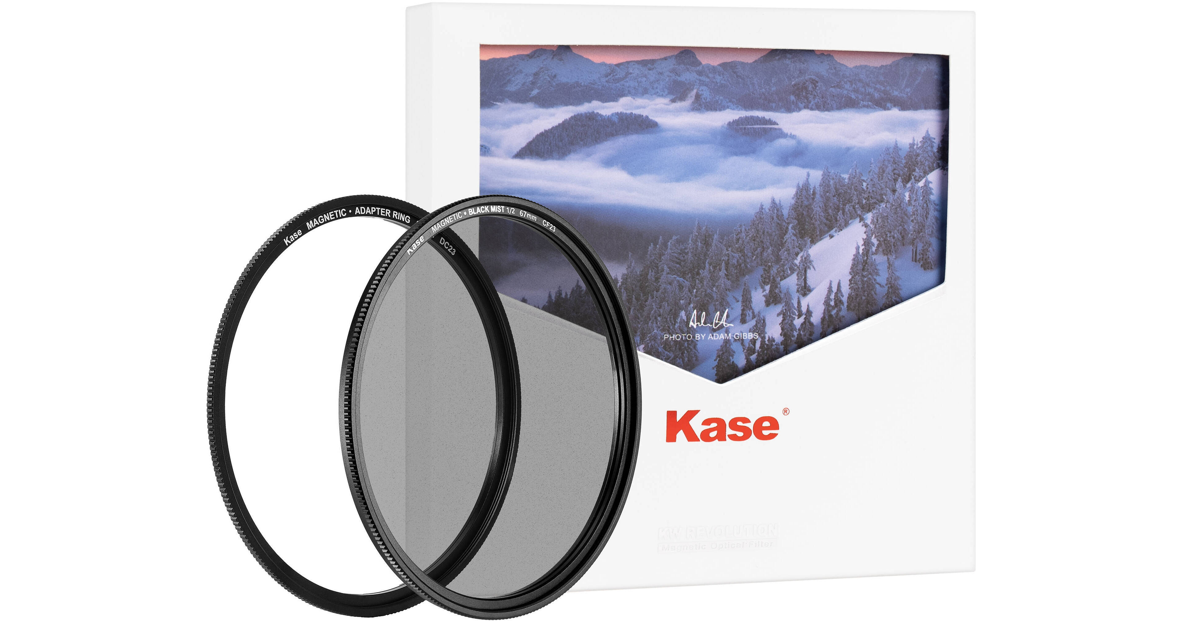 Kase Universal Black Mist Filter 1/2 & Magnetic 1121220650 B&H