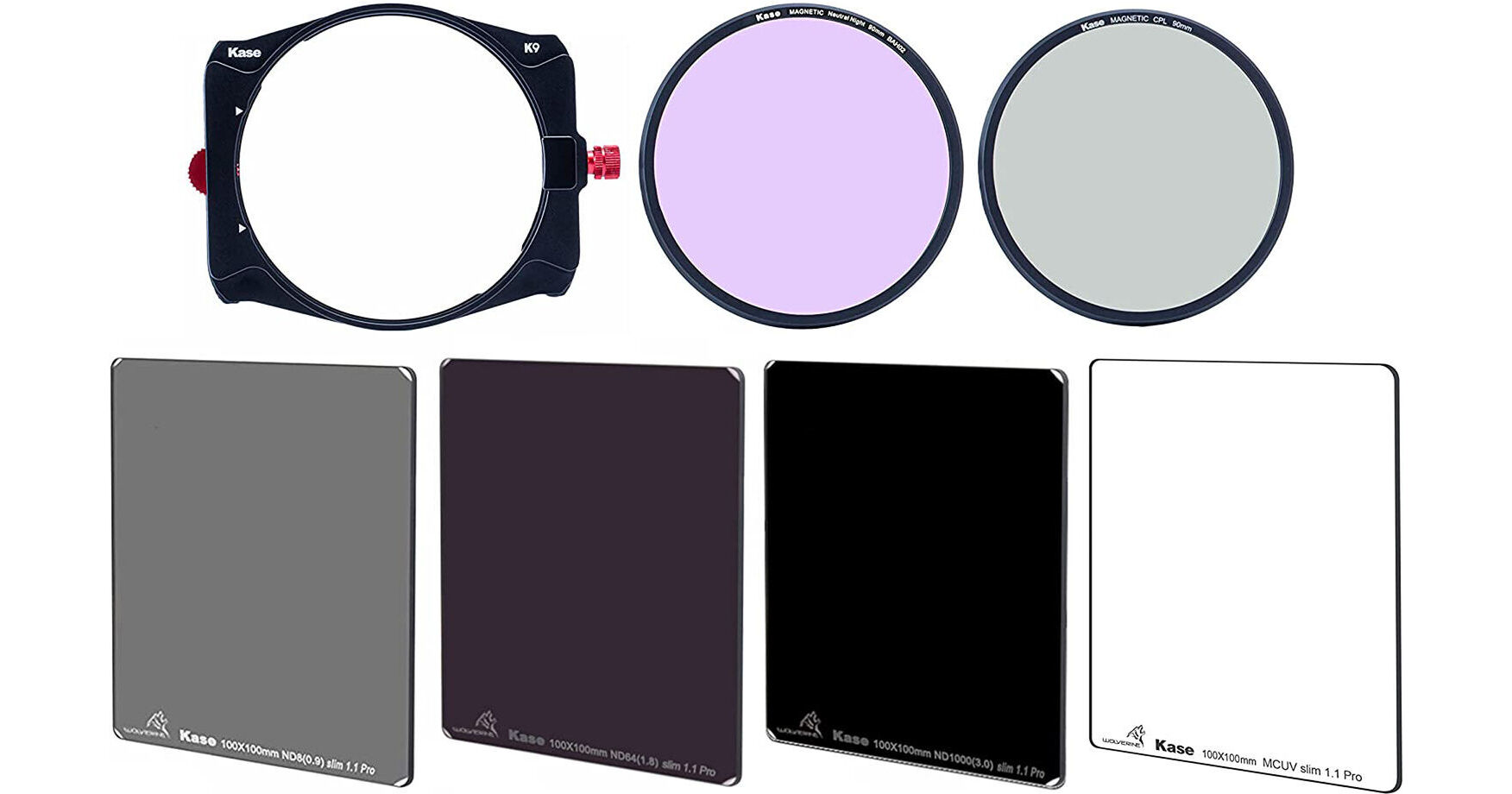 Kase K9 Wolverine Slim 1.1mm Knight Filter Kit KS9-KNIGHT B&H